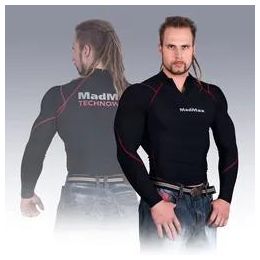Herren T-Shirt MadMax M - Schwarz,Rot - M