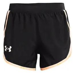 Damen Shorts Under Armour Fly By 2.0 Brand Short-GRY XS - grau - XS