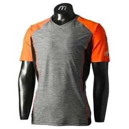 Herren T-Shirt Mico Maglia M1 Trail Run L - grau - L