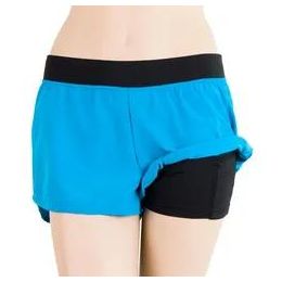 Damen Shorts Sensor Trail XL - blau und schwarz - XL