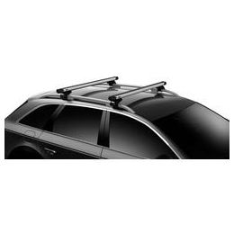 Dachträger Thule mit SlideBar Peugeot 206 SW 5-T Estate Dachreling 02-08