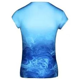 Damen T-Shirt BIDI BADU Bella 2.0 Tech V-Neck Tee Light Blue M - Blau - M