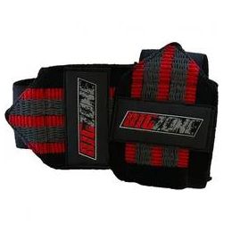 Big Zone Handgelenkbänder schwarz - Schwarz,Rot
