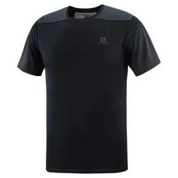 Herren T-Shirt Salomon Outline SS Tee Black XL - Schwarz - XL