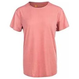 Damen T-Shirt Endurance Lizzy Slub Pink, 38 - Rosa - 38