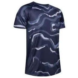 Herren T-Shirt Under Armour MK1 Printed SS XL - Blau - XL