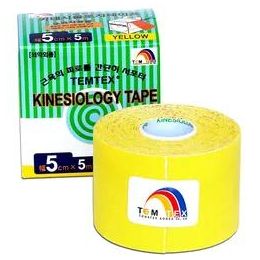 Tape-Band TEMTEX Kinesio Tape Tourmaline 5 cm × 5 m Rot - Rot