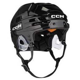 Eishockeyhelm CCM Tacks 720 Black S, Schwarz - Schwarz - S