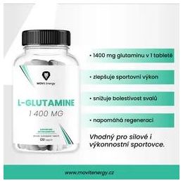 Movit L-Glutamine 1400 mg 120 tablet