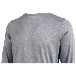 Herren T-Shirt Endurance Sustainable X1 Elite LS Tee Grey S - grau - S