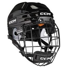 Thule Eishockeyhelm CCM Tacks 720 Combo Black S, Schwarz - Schwarz - S