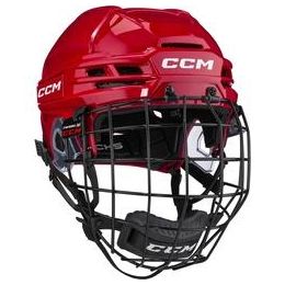 Eishockeyhelm CCM Tacks 720 Combo Red L, Rot - Rot - L