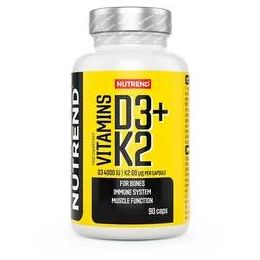 Nutrend Vitamins D3+K2 90 kapslí