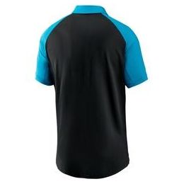 T-shirt Nike Raglan Polo NFL Carolina Panthers, XXL - Blau,Schwarz - XXL