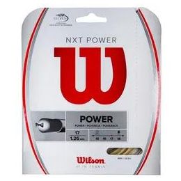 Tennissaite Wilson NXT Power 1,30 mm - natur - 1,30 mm