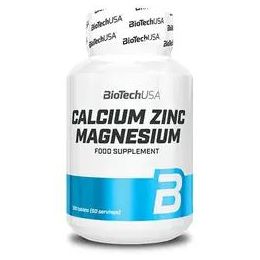 Biotech USA Calcium Zinc Magnesium 100 tablet