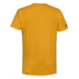 Herren T-Shirt Babolat Exercise Big Flag Tee Men Autumn Glory XL - Gelb - XL