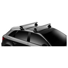 Dachträger Thule mit SlideBar Daewoo Lanos 3-T Hatchback Normales Dach 09-15