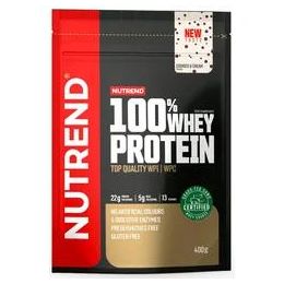 Nutrend 100% Whey Protein 400 g cookies & cream