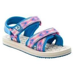 Kindersandalen Jack Wolfskin Zulu VC Coral / Blue EUR 29 - Blau - EUR 29