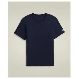 Herren T-Shirt Wilson M Team Graphic Tee Classic Navy S - Blau - S