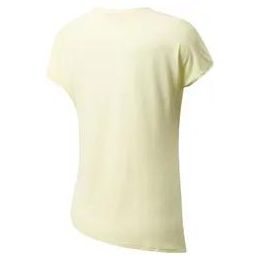 Damen T-Shirt Reebok Wor Yellow, XS - Gelb - XS