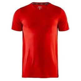 Herren T-Shirt Craft Fuseknit Light SS červená M - Rot - M
