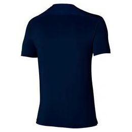 Herren T-Shirt Mizuno Charge Shadow Graphic Tee Pageant Blue L - Blau,orange - L