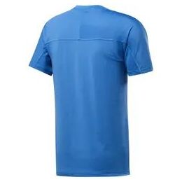 Herren T-shirt Reebok Solid Move Blue, L - Blau - L