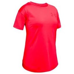 Mädchen T-Shirt Under Armour HeatGear HG SS L - Rot - L