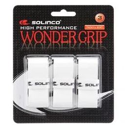 Overgrip Solinco Wonder Grip 3 Pack White - Weiß