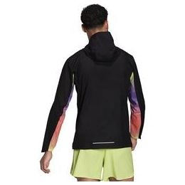 Herren Jacke Adidas Own The Run Colorblock Jacket Black XL - Schwarz - XL