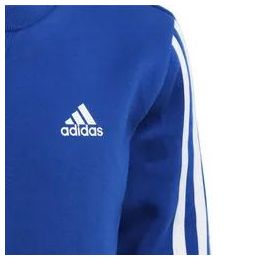 Kinder Hoodie Adidas Essentials 3-Stripes Crew Neck Royal Blue - Blau - 116 cm