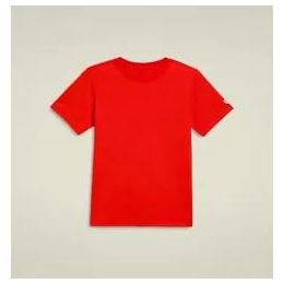 Kinder T-Shirt Wilson Youth Team Perf Tee Infrared S - Rot - S