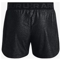 Under Armour Play Up Printed Shorts-BLK - Schwarz - S