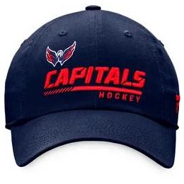 Herren Kappe Fanatics Authentic Pro Locker Room Unstructured Adjustable Cap NHL Washington Capitals - Blau - universelle