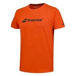 Herren T-Shirt Babolat Exercise Babolat Tee Men Fiesta Red L - Rot - L