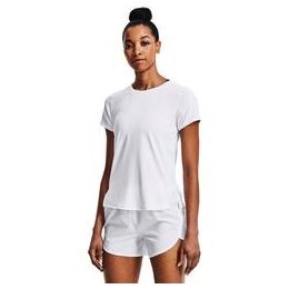 Damen T-Shirt Under Armour IsoChill Run Laser Tee-WHT L - Weiß - L