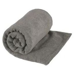 Handtuch Sea To Summit Tek Towel Medium Grey - grau