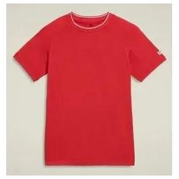 Kinder T-Shirt Wilson Youth Team Seamless Crew Infrared M - Rot - M