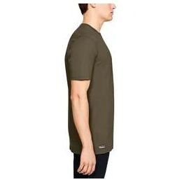 Herren T-Shirt Under Armour Tac Cotton T braun, XL - Braun - XL