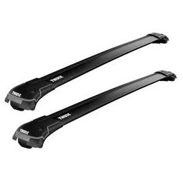 Dachträger Thule WingBar Edge Black Volkswagen Bora Variant 5-T Estate Dachreling 00-04