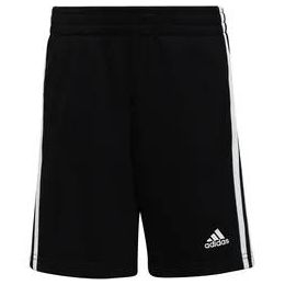 Kinder Shorts Adidas Essentials 3-Stripes Shorts Black 128 - Schwarz - 128 cm
