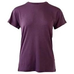 Damen T-shirt Endurance Eirene Melange Sustainable SS Tee Pink, 36 - lila - 36