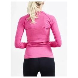 Damen T-Shirt Craft Dry Active Comfort LS Pink - Rosa - L