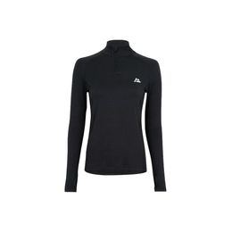 Danish Endurance Performance Shirt 'Half Zip' female Black size M