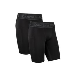 Danish Endurance Workout Pants 'Compression Shorts' male Black size L