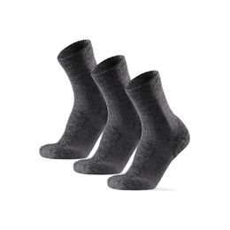 Danish Endurance Athletic Socks 'Merino Hiking Light' female Grey size 35-38
