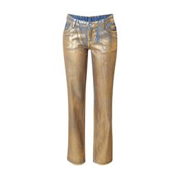 MONKI Jeans female Gold size 30