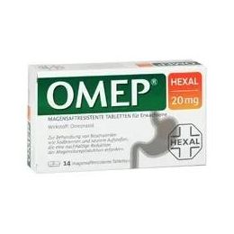 HEXAL® Omep Hexal 20 mg magensaftresistente Tabletten 14 St